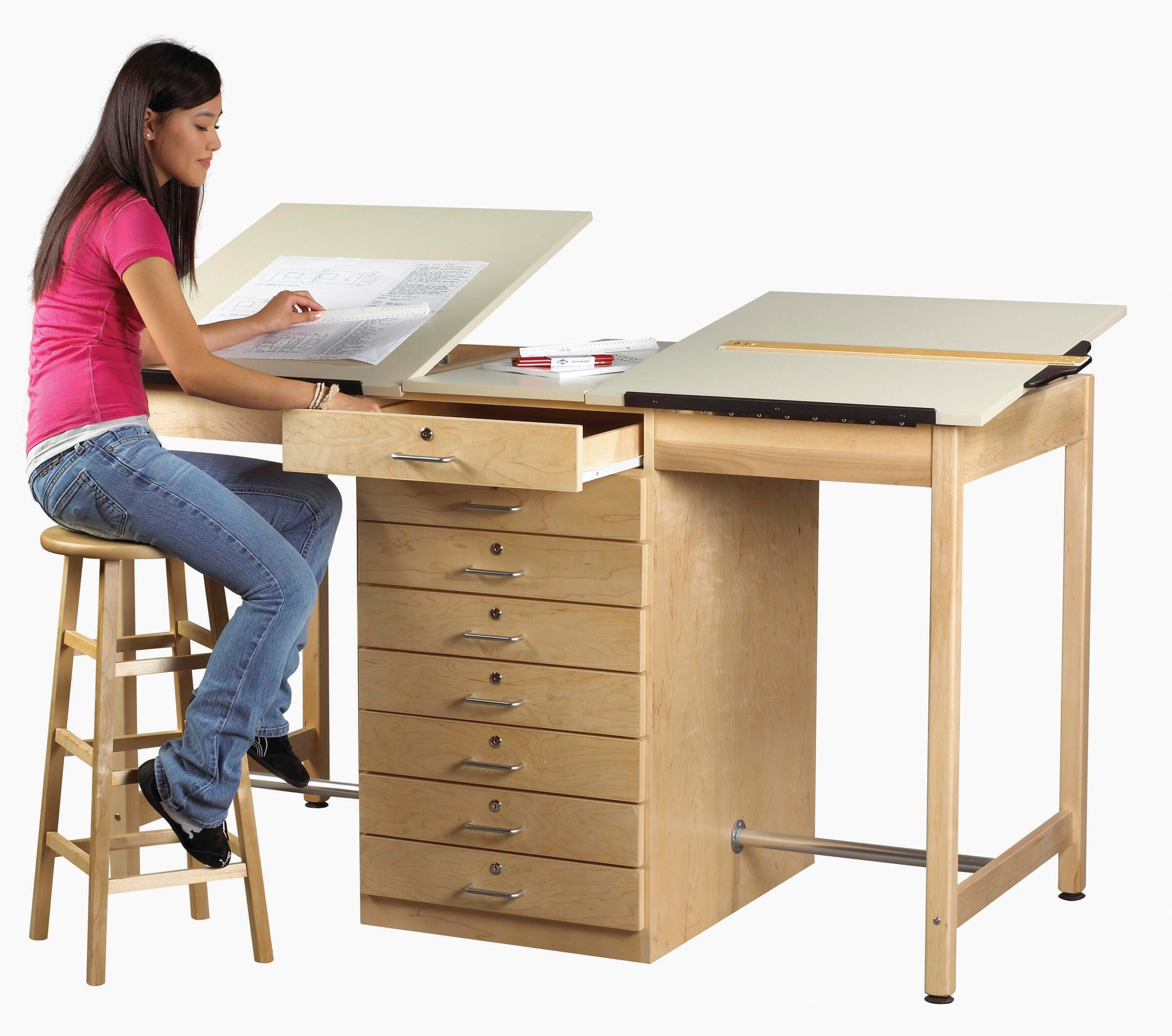 Drafting table computer desk store